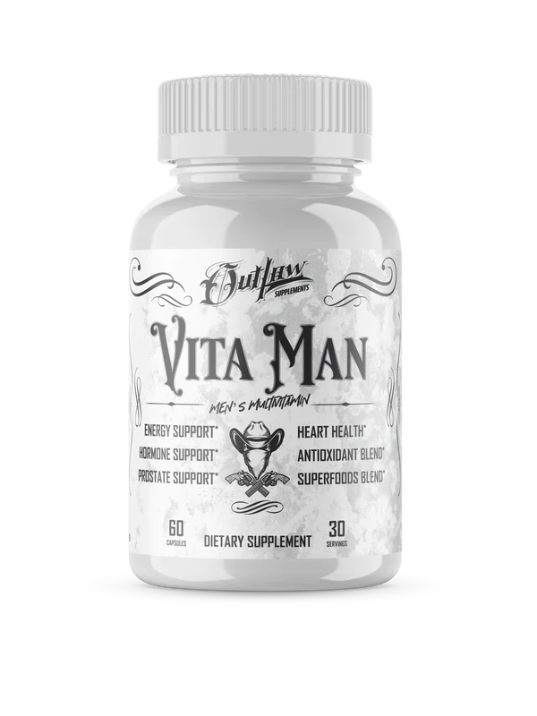 Outlaw Supplements: VITA MAN Men’s Multivitamin – American Fit