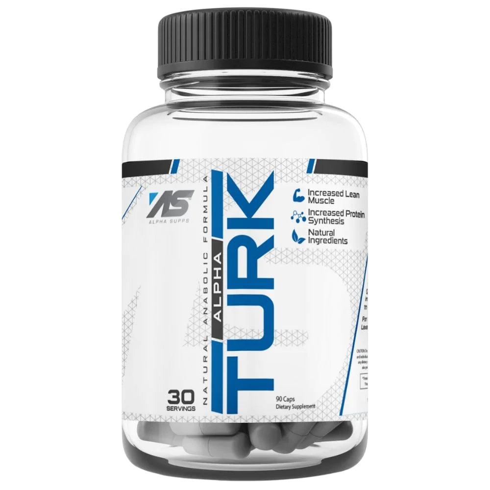 Alpha Supps: TURK Natural Anabolic Agent – American Fit